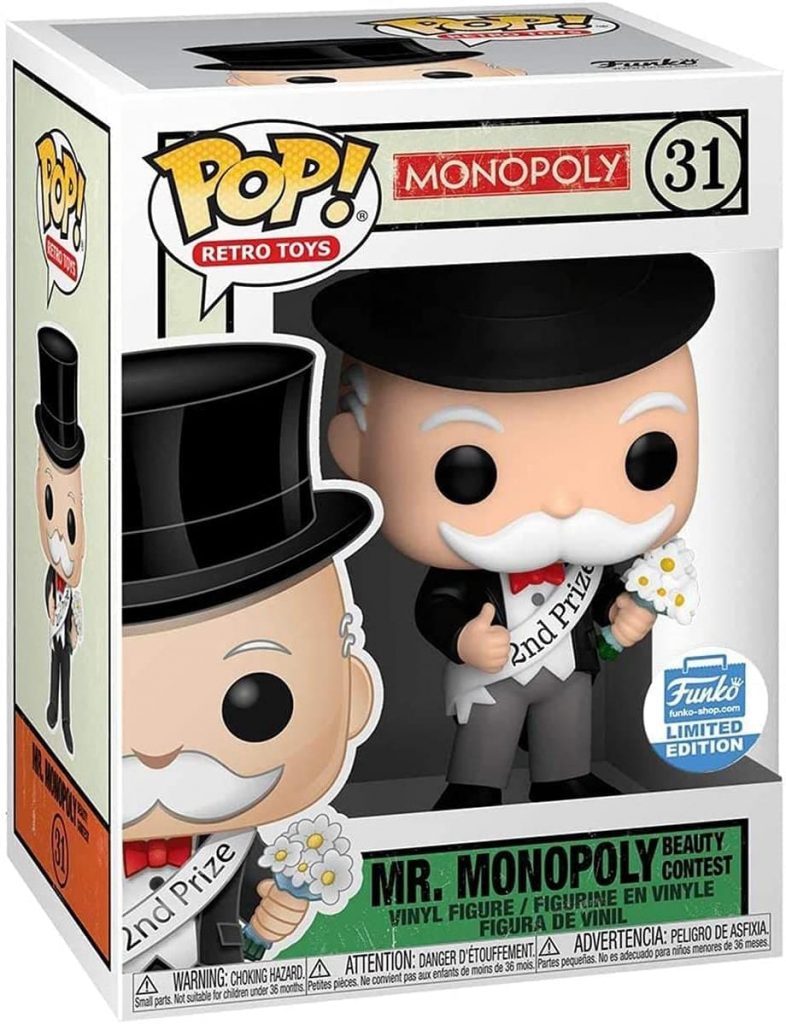 Funko Pop! Mr. Monopoly Beauty Contest (Edición Limitada) – Monopoly ...
